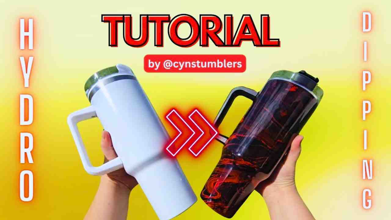 Hydro Dipping Tumblers for Beginners – The Epoxy Resin Store