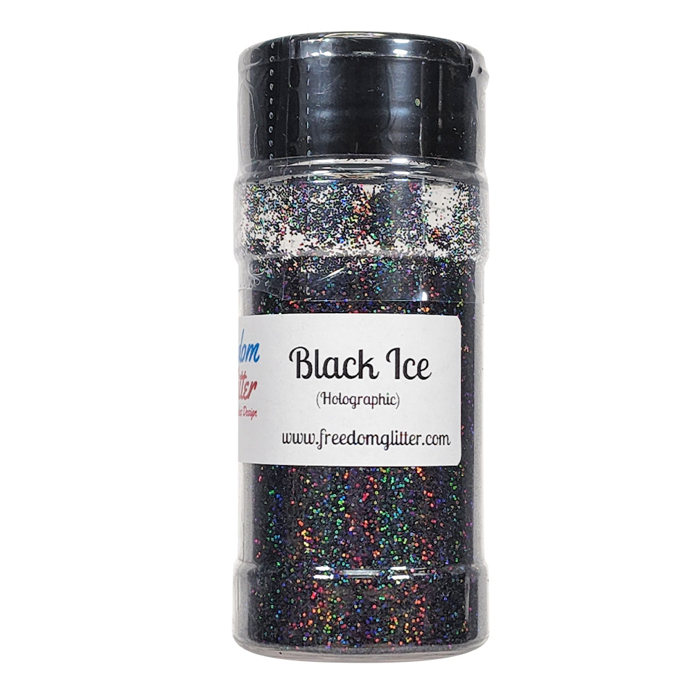 Black Ice - Professional Grade Fine Holographic Glitter – The Epoxy ...