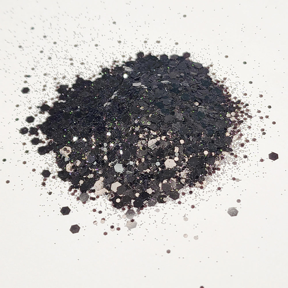 Black Widow - Professional Grade Chunky Metallic Glitter – The Epoxy ...
