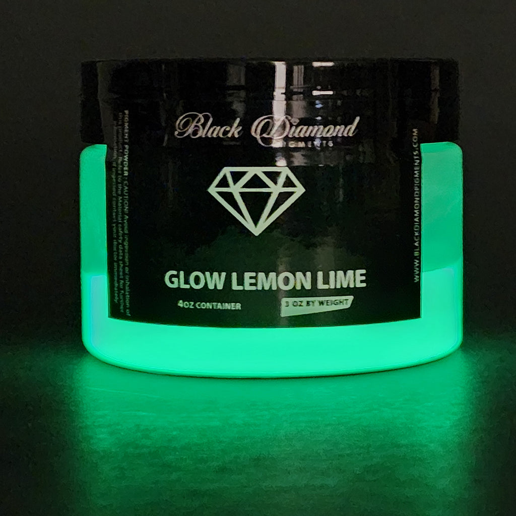Glow Lemon Lime - Professional grade glow powder pigment – The Epoxy ...