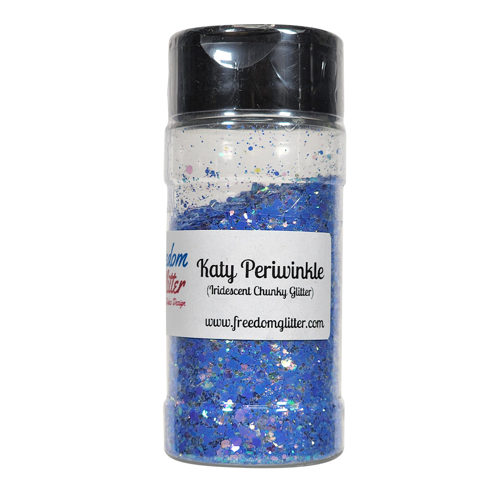 Katy Periwinkle - Professional Grade Iridescent Chunky Mix Glitter – The Epoxy Resin Store
