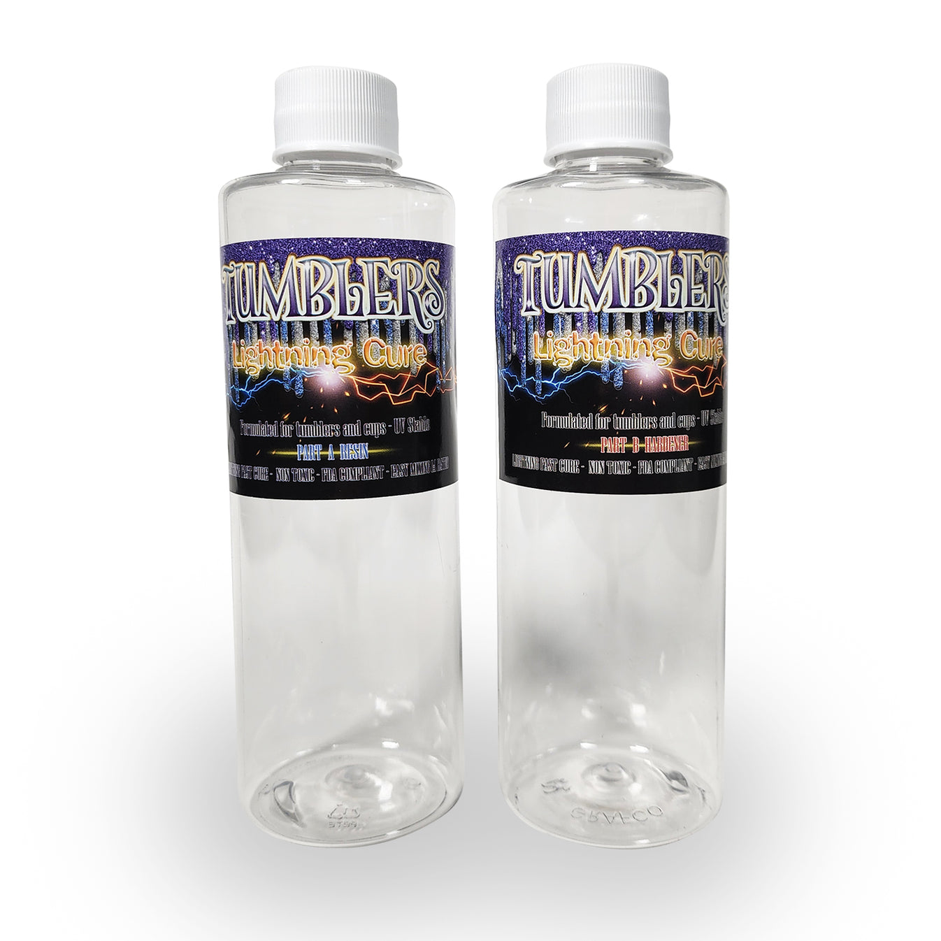 Tumblers Lightning Cure Coating Epoxy Resin Kit | Super Fast Cure – The ...