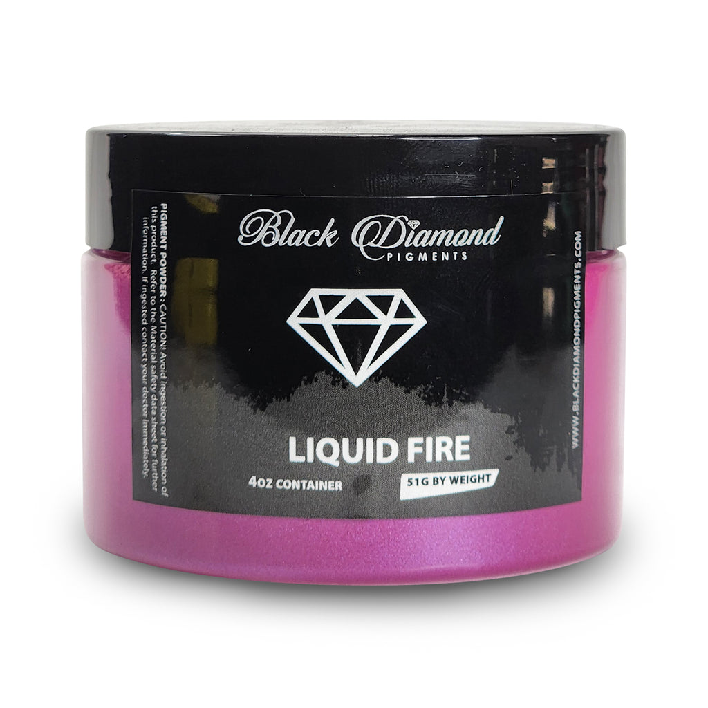 Liquid Fire - Professional grade mica powder pigment – The Epoxy Resin ...