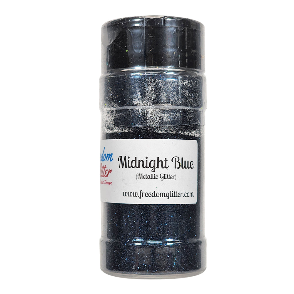 Midnight Blue - Professional Grade Metallic Fine Glitter – The Epoxy ...