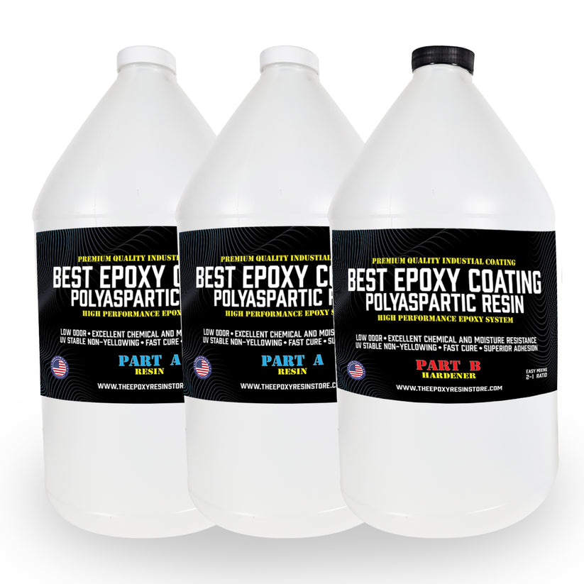 Polyaspartic Epoxy - 2 Part Floor Coating - High Performance – The ...