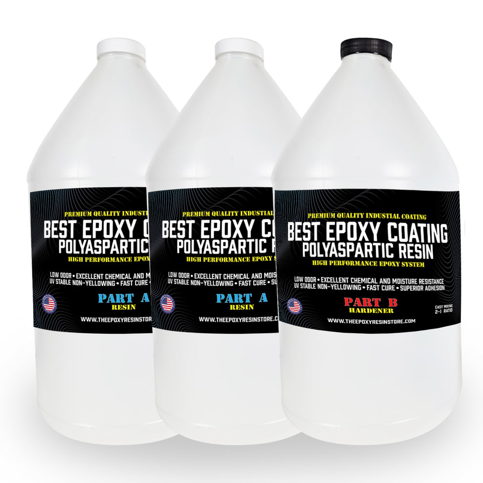 Polyaspartic Epoxy - 2 Part Floor Coating - High Performance – The ...