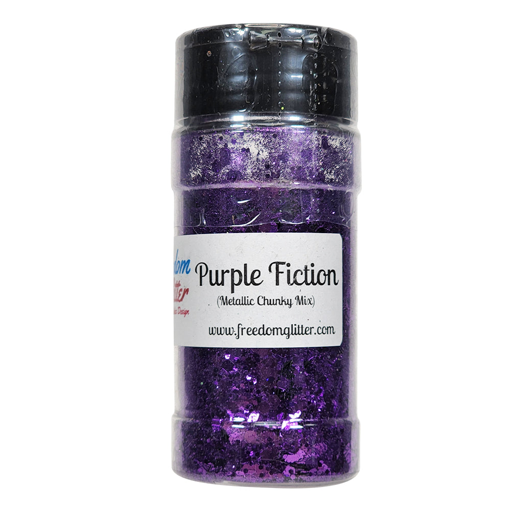 Purple Fiction - Professional Grade Metallic Chunky Mix Glitter – The ...