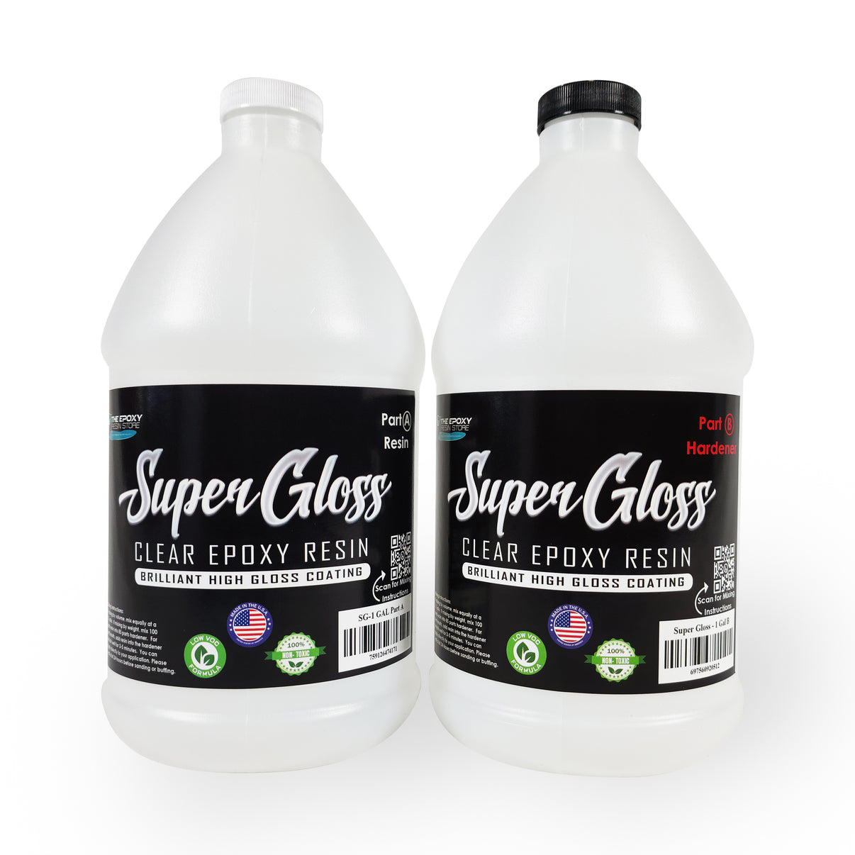 UV Stable - Tabletop Epoxy Resin, Clear High Gloss Finish, Excellent ...