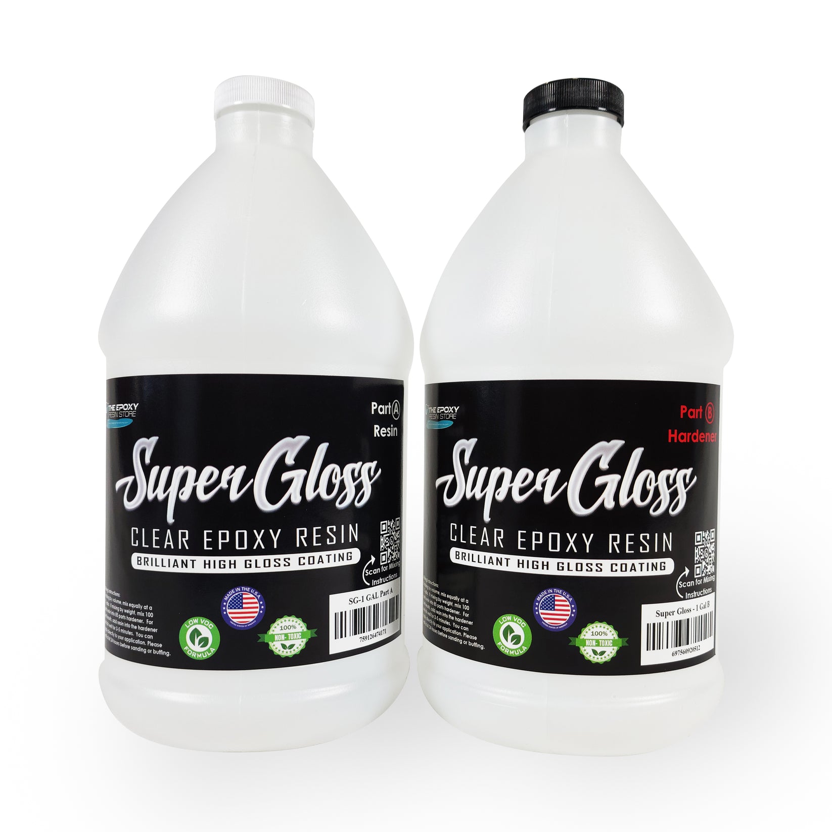 UV Stable - Tabletop Epoxy Resin, Clear High Gloss Finish, Excellent ...